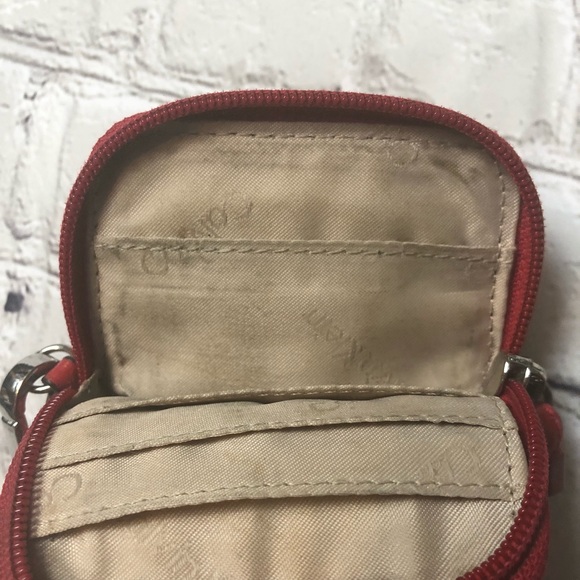 Calvin Klein | Bags | Red Calvin Klein Wristlet Smartphone Wallet ...